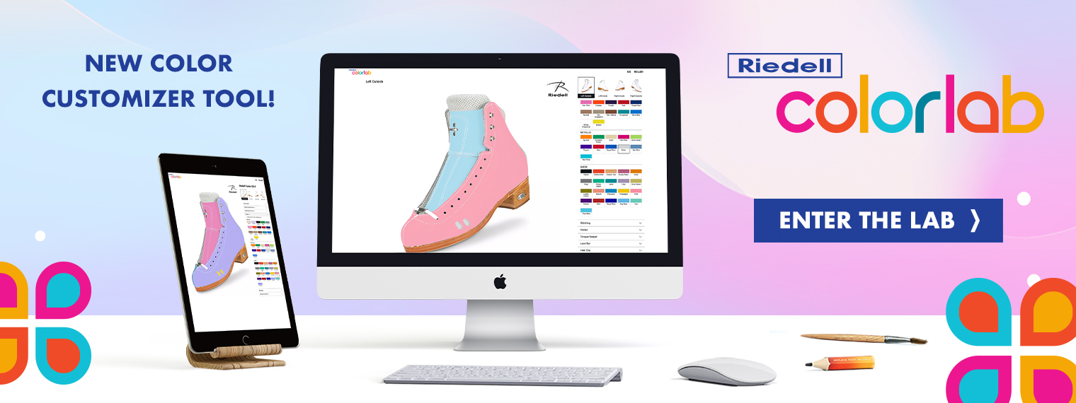 Custom Ice Skates by Riedell ColorLab®